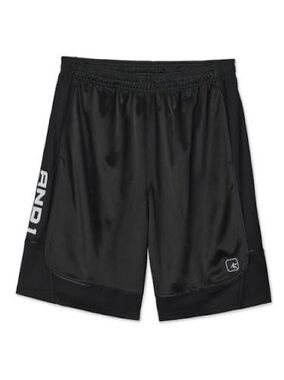 And1 | Shorts | And Black Performance Basketball Shorts With White Side ...